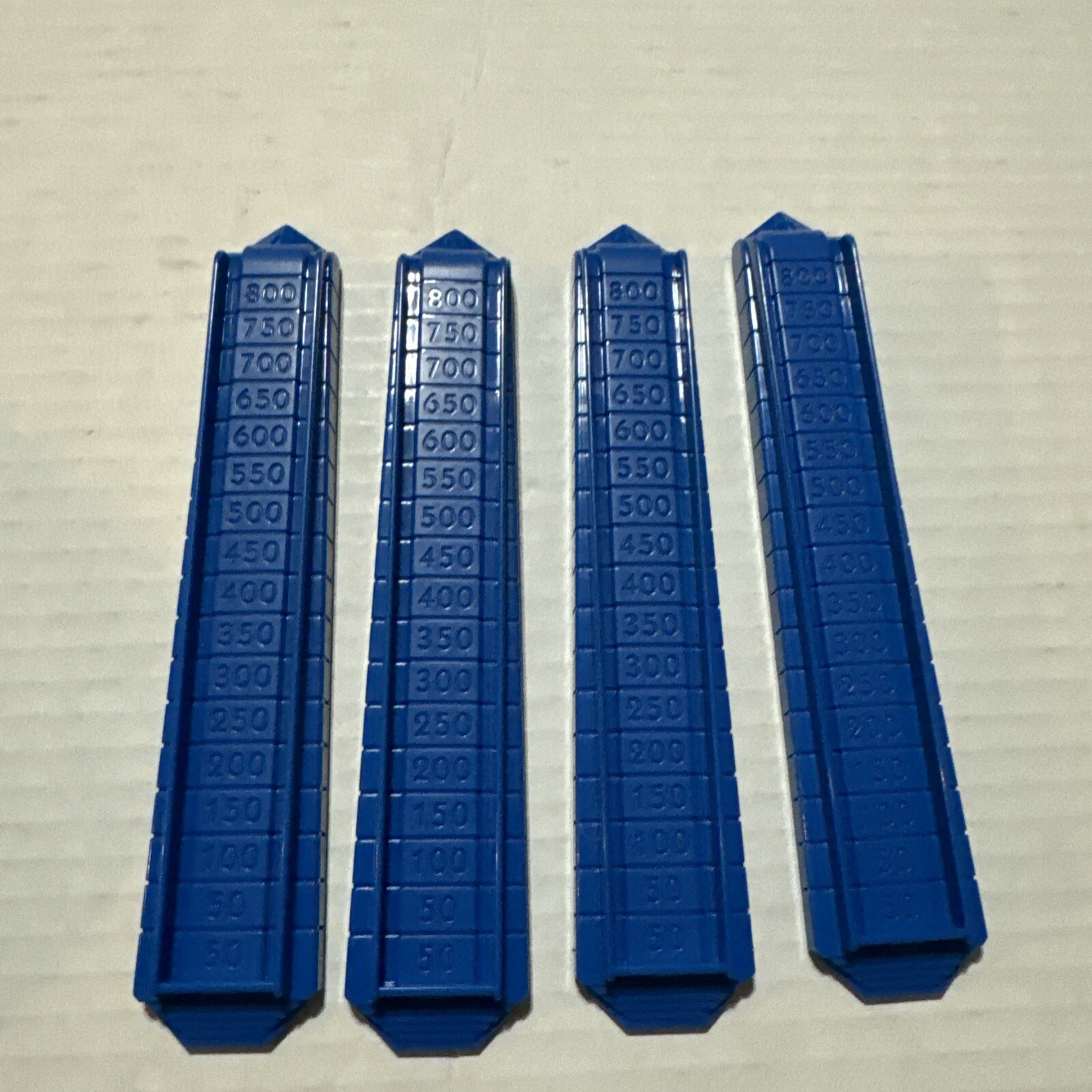 2014 MONOPOLY EMPIRE Game Pieces/Parts: 4 Blue Towers 653569986980 | eBay