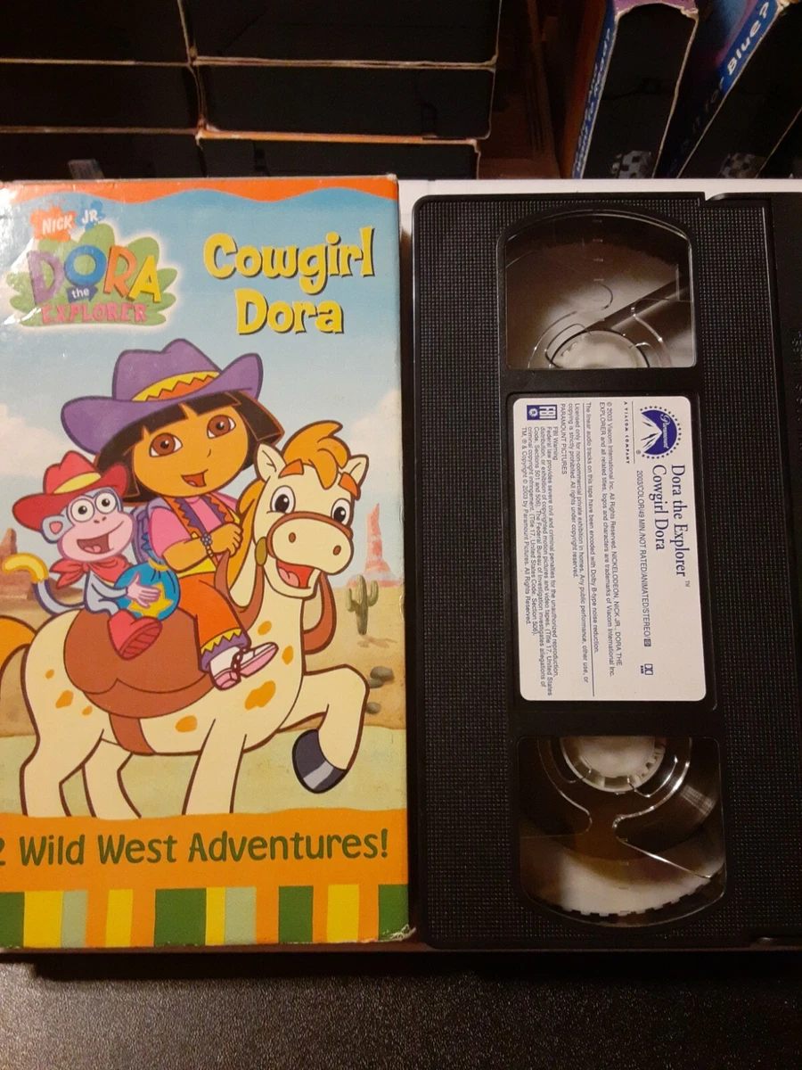 Dora The Explorer Cowgirl Dora Vhs