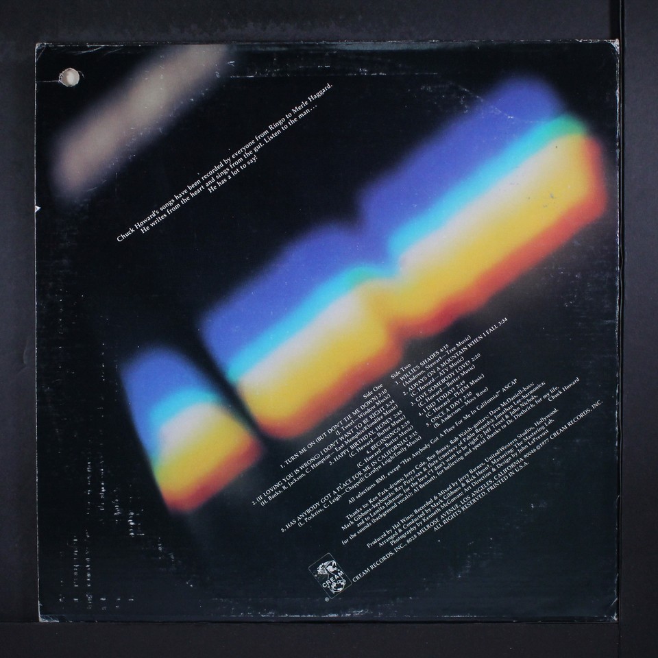 CHUCK HOWARD: chuck howard CREAM 12" LP 33 RPM | eBay