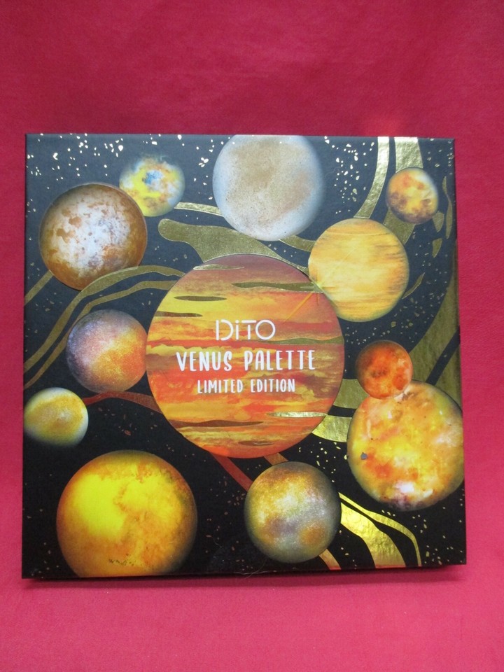 Dito Venus Palette ~ Limited Edition ~ 12 Shades ~ 16g/0.56oz Total ...