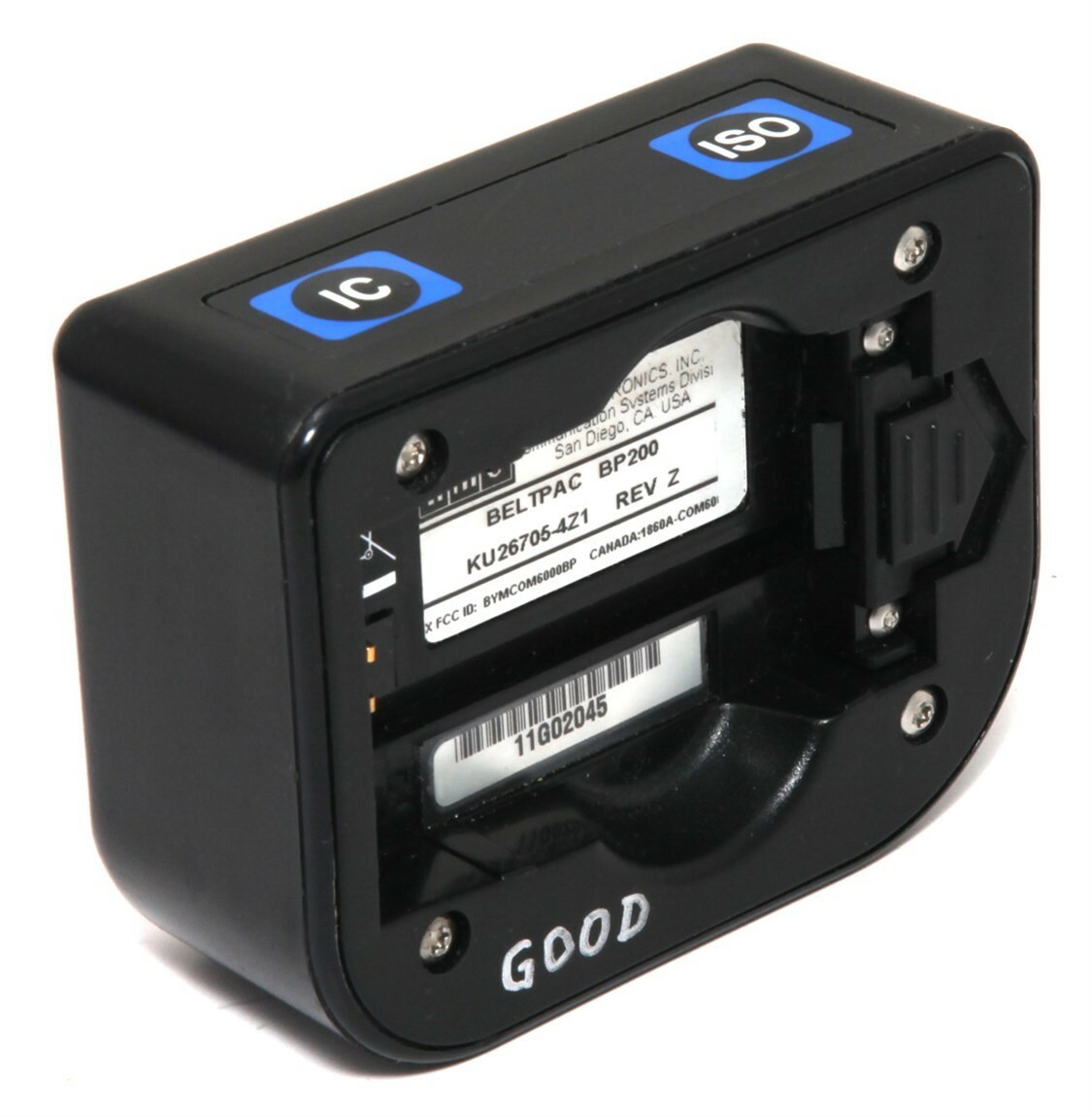 2x HME Beltpack Belt Pack BP200 For Clear-Com Base DX200 DX210 Wireless ...