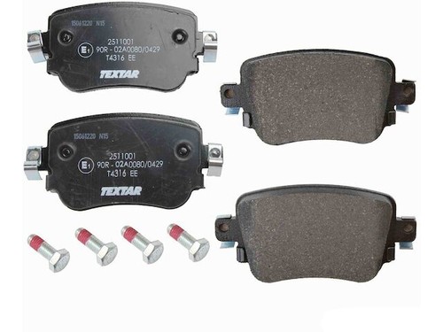 For 2015-2017 Volkswagen Golf Brake Pad Set Rear Textar 63143VZGS 2016 ...