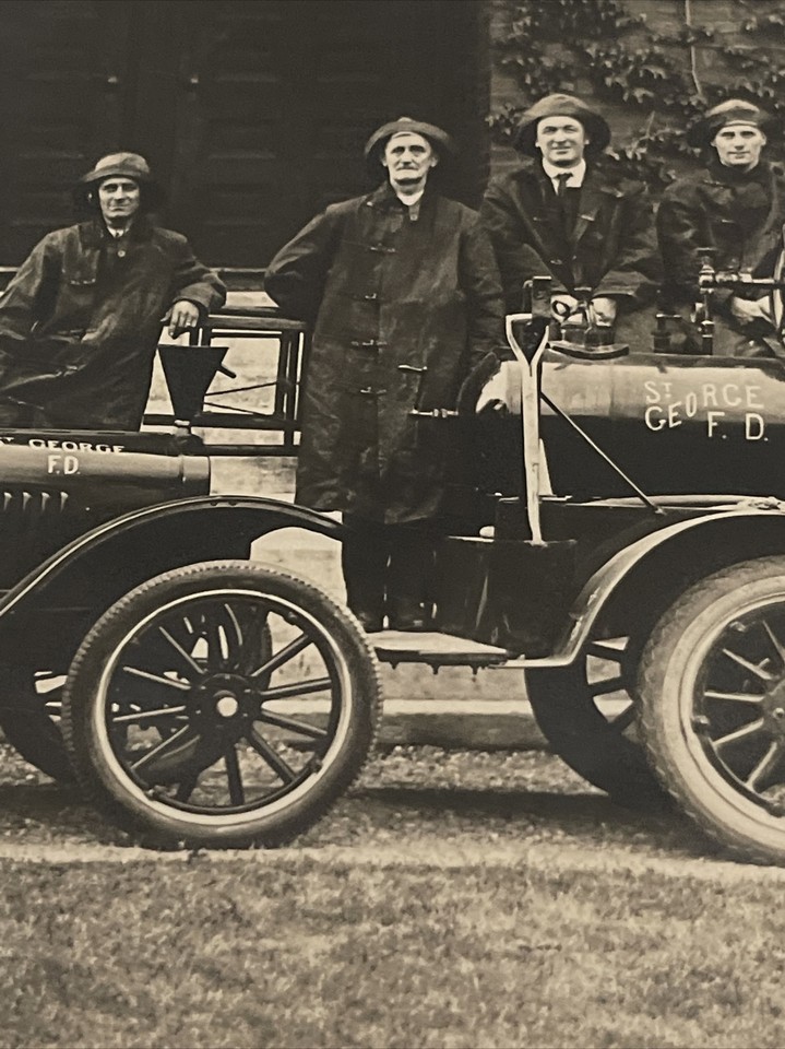 Vintage Antique? St. George Fire Department Original Photograph 10” X 6 ...