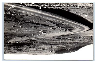 CO Postcard- RPPC CERRO SUMMIT ON HIGHWAY 50 BETWEEN MONTROSE AND ...