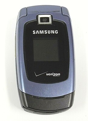 Samsung Snap SCH-U340 - Blue & Black ( Verizon ) Cellular Flip Phone ...