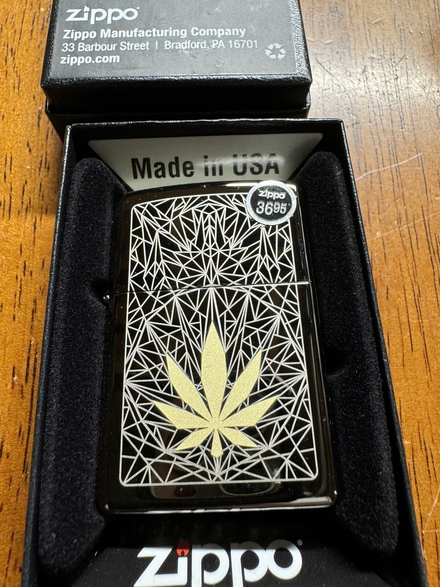 Weed Zippo Lighter