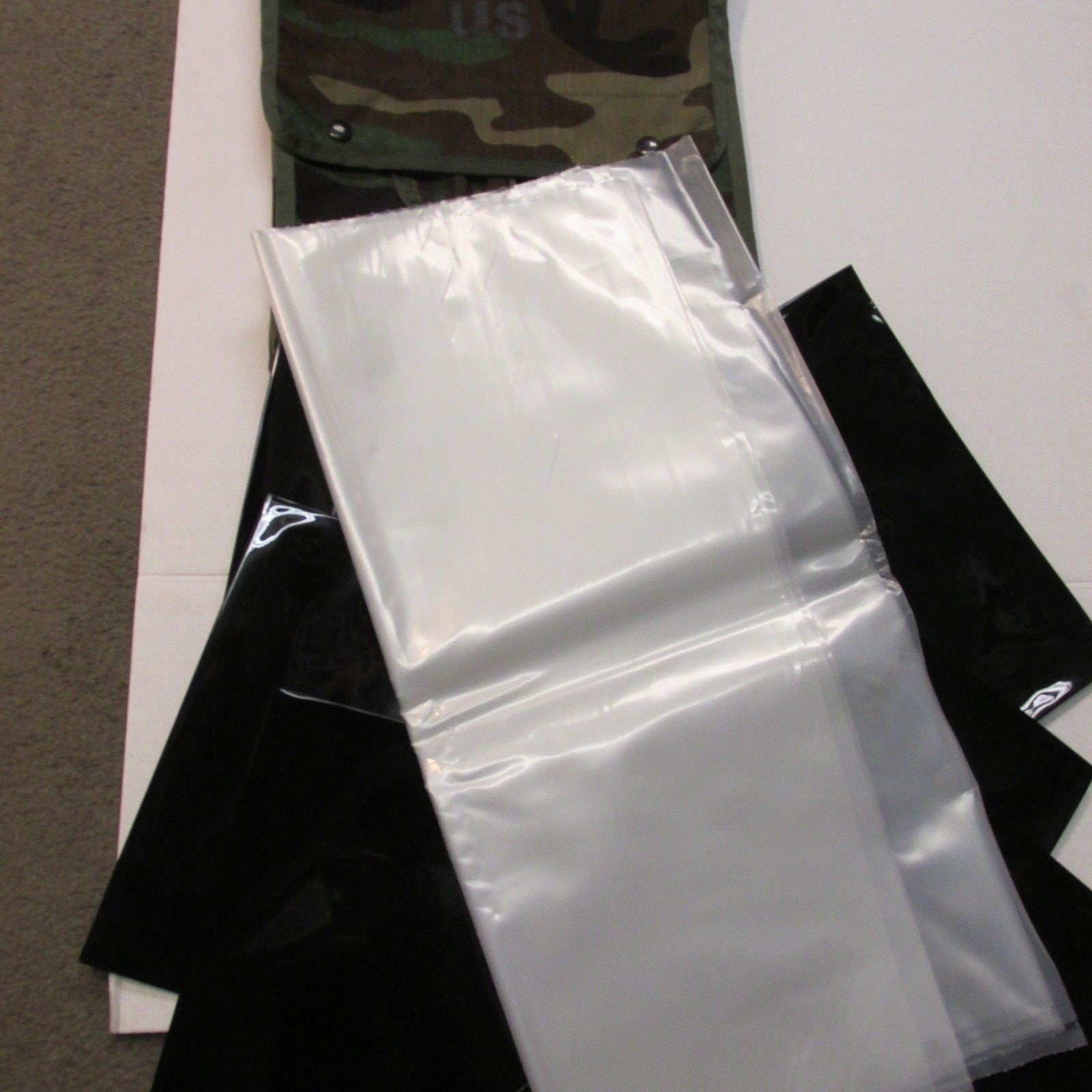 US GI Map Photograph Case w/ Strap Woodland Camo 2005 NSN 8460-00-368 ...