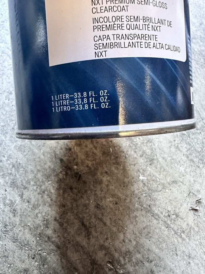 PPG Deltron DC8117 NXT Semi Gloss Clear Coat 1 Liter | eBay