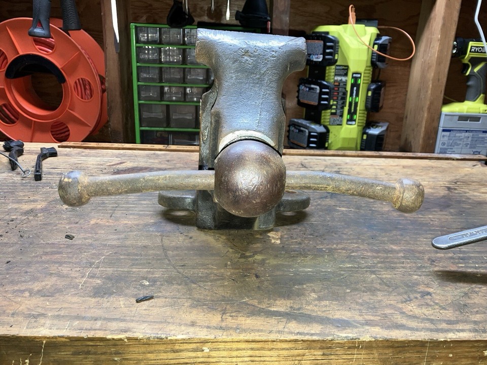 Vintage Genuine Reed Vise MFG Erie PA Made in USA 104 1/2 | eBay