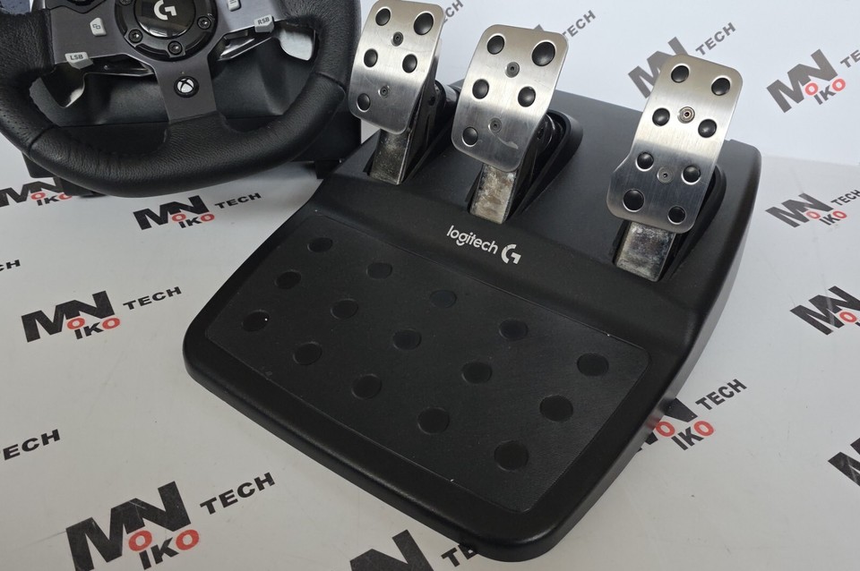 Logitech G920 Driving Force Racing Wheel with Pedals Xbox One NO POWER ...