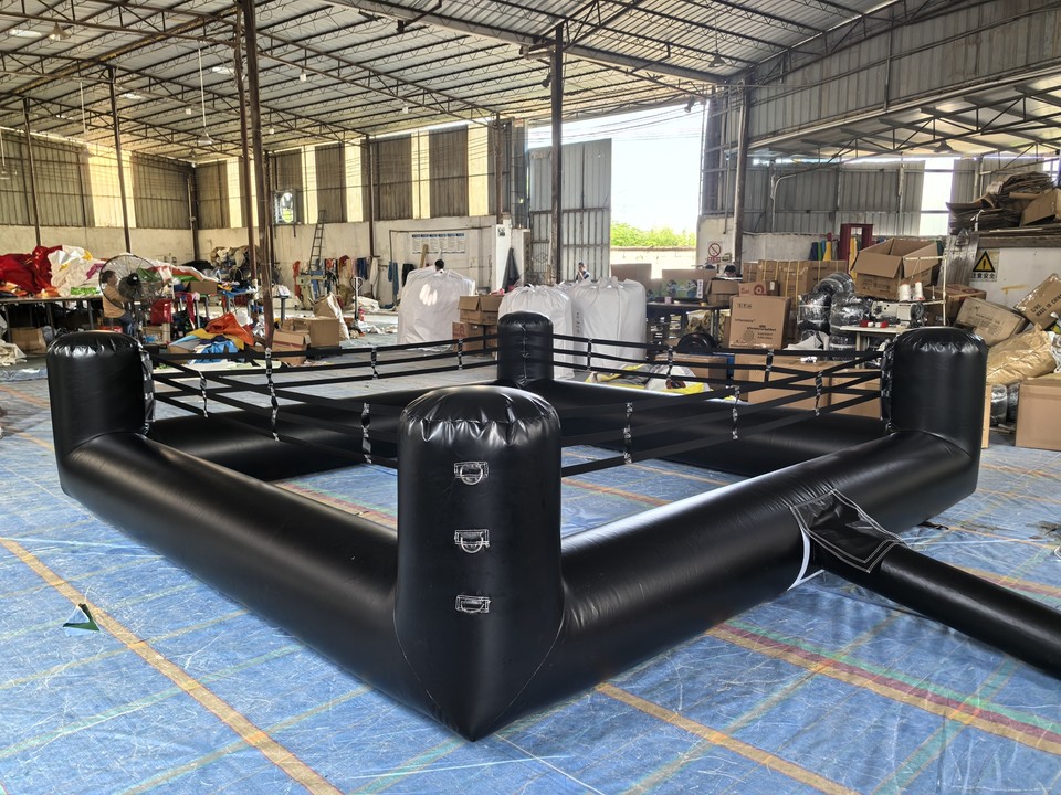 13x13ft Interactive Inflatable Wrestling Boxing Ring Game joust games ...