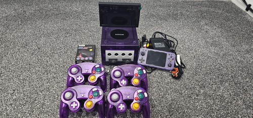 Nintendo Gamecube Crystal Purple Games and extras | eBay UK