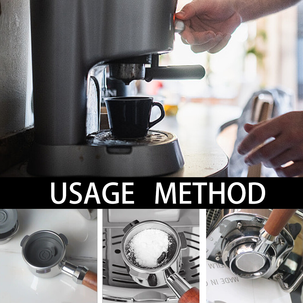 2pcs Convenient Backflush Disk For Coffee Machine Durable Cleaning ...