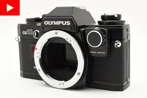 [Near Mint] Olympus OM10 Quartz Black 35mm Film Camera Body Manual ...