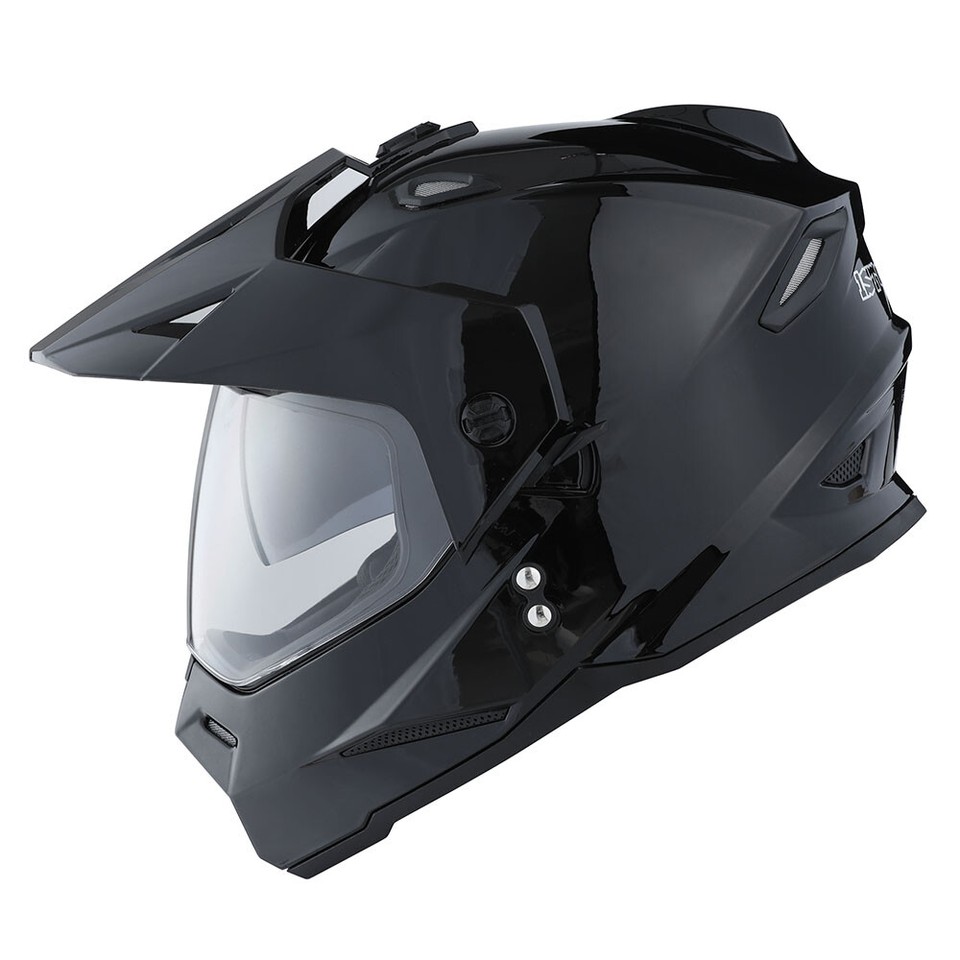 1Storm Dual Sport Motorcycle Off Road Full Face Dual Visor Helmet ...