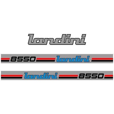 Landini 8550 tractor decal aufkleber sticker set | eBay