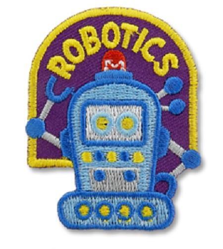 Girl Boy Cub ROBOTICS FUN Patches Badge SCOUT class Competition Show ...