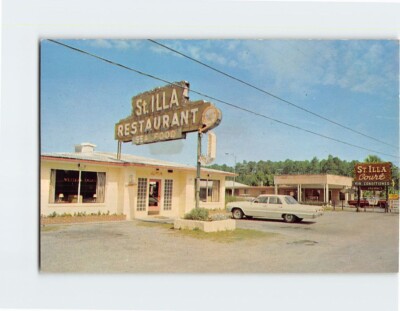 Postcard St. Illa Court & Restaurant Nahunta Georgia USA | eBay
