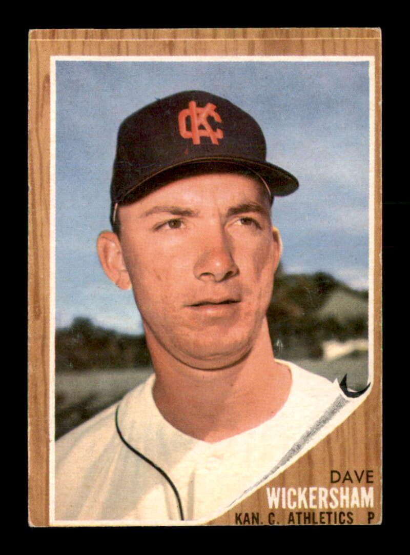 1962 Topps #517 Dave Wickersham VG/VGEX X2927782 | eBay