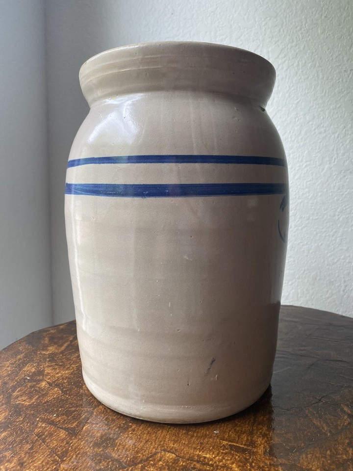 Vintage Marshall Pottery Texas Stoneware Number 2 Crock Butter Churn ...