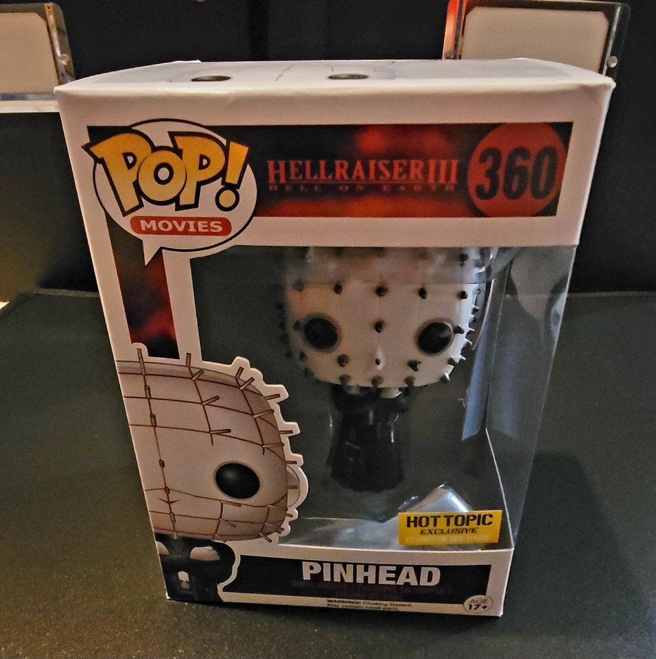 Funko Pop Hellraiser Pinhead Glow Hot Topic Exclusive #360 889698112444 ...