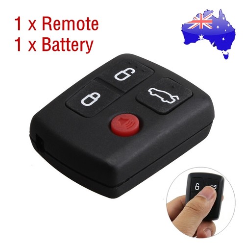 For Ford BA BF Falcon Sedan/Wagon Keyless Remote 4 Button Keypad ...