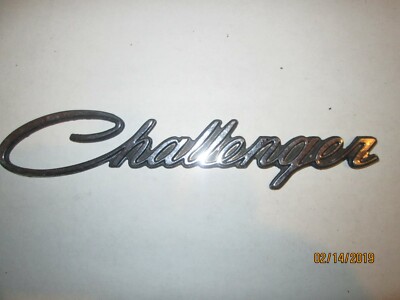 1970 1971 1972 1973 1974 DODGE CHALLENGER EMBLEM BADGE FACTORY ORIGINAL ...
