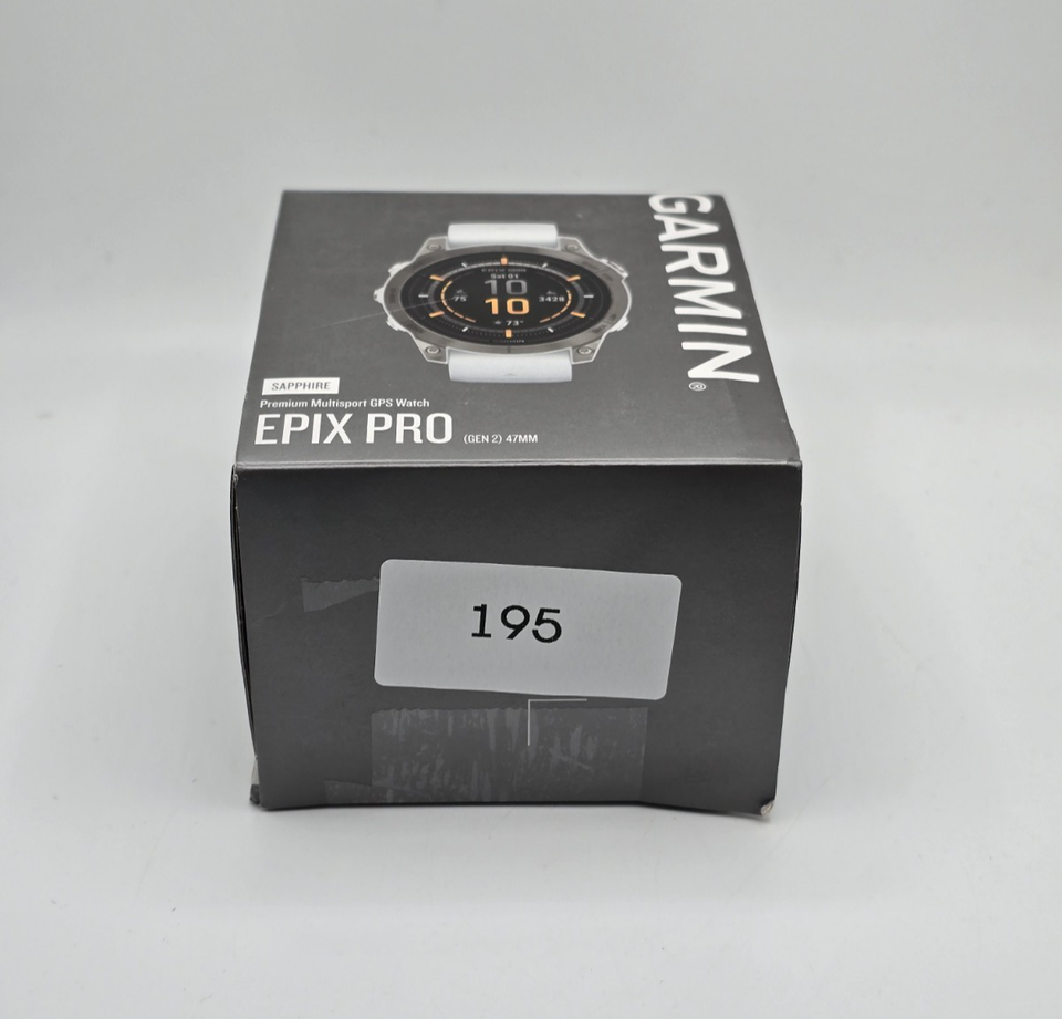 Garmin Epix Pro Gen 2 GPS Smartwatch Sapphire Edition 47 mm Titanium ...