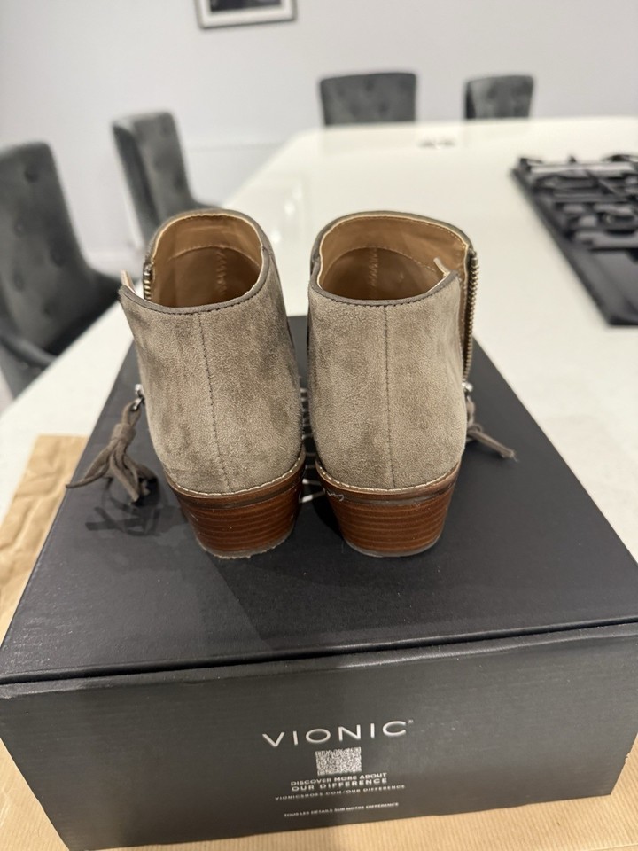 VIONIC suede Low Ankle Boot RRP £125 Comfort standard Size 3 | eBay UK