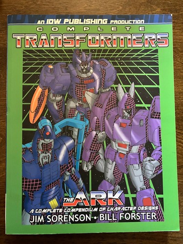 TRANSFORMERS COMPLETE ARK BOOK COLLECTION IDW CHARACTER ART DESIGN ...