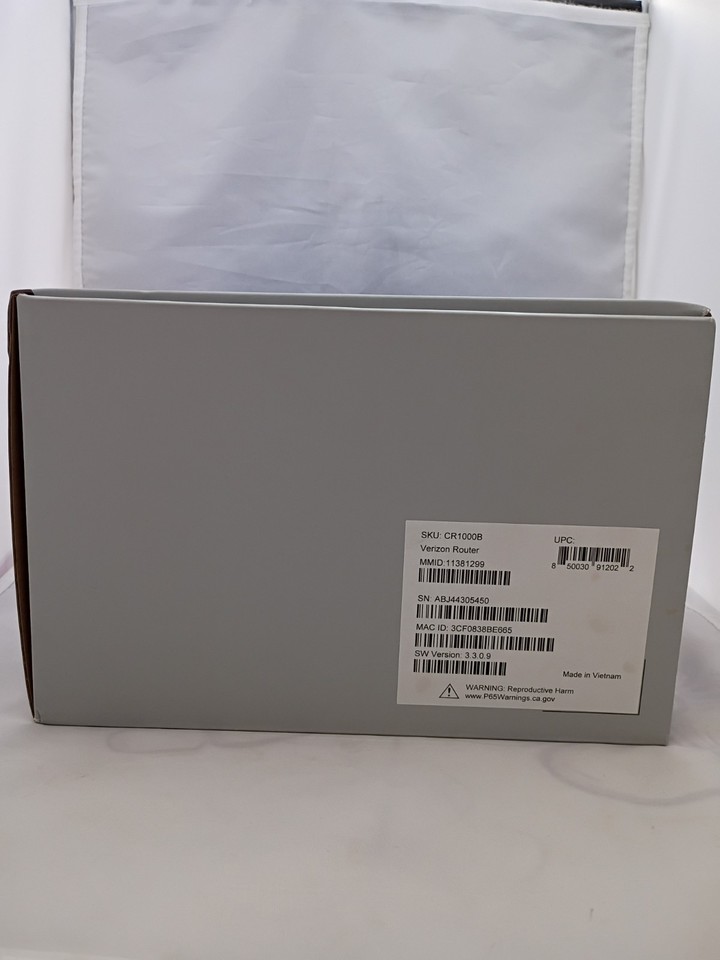 New Verizon CR1000B 1000Mbps 3 Port Wireless Router Modem-White. | eBay