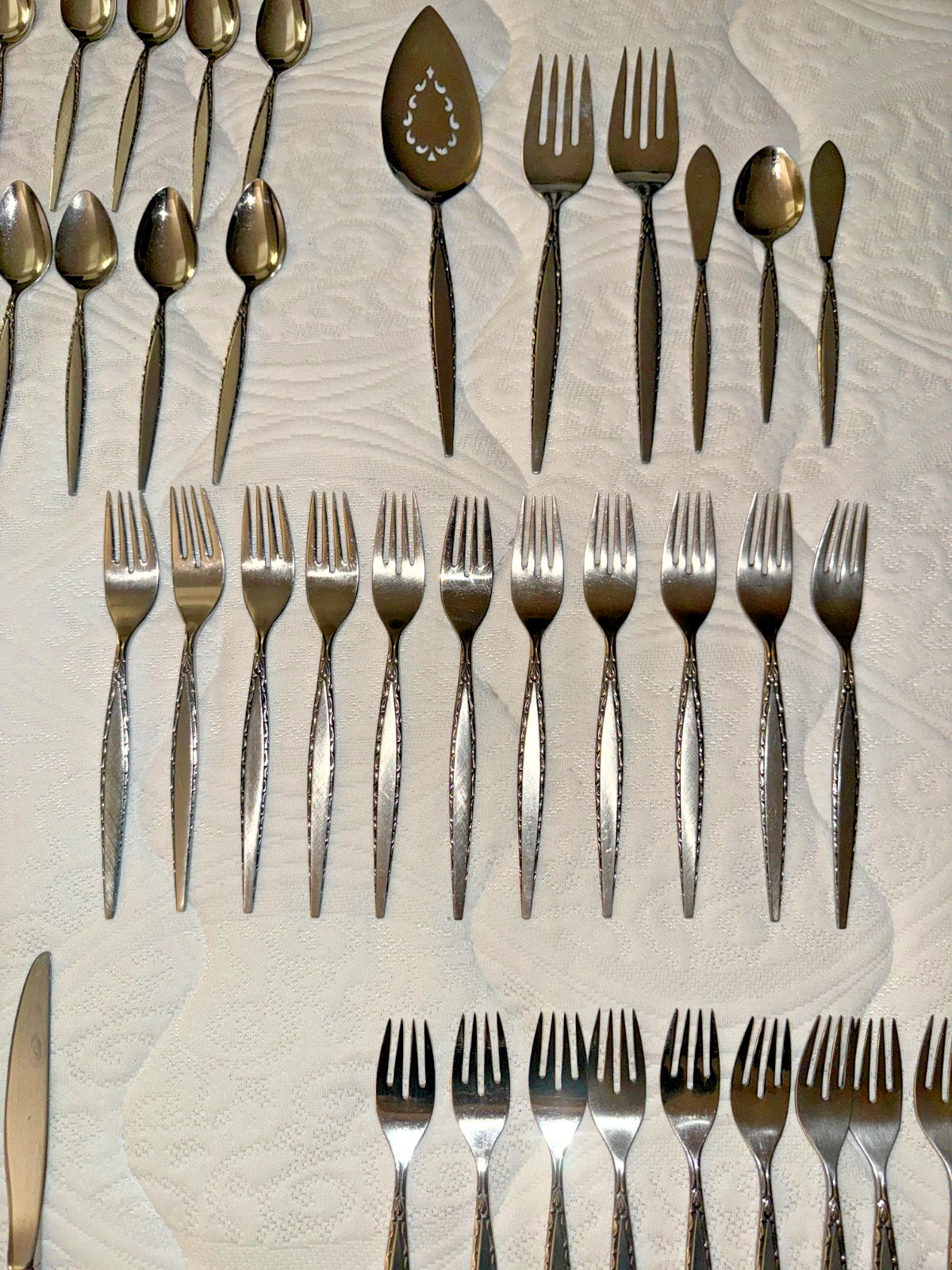 Oneida Community VENETIA MCM Stainless 91 pc Flatware Set | eBay