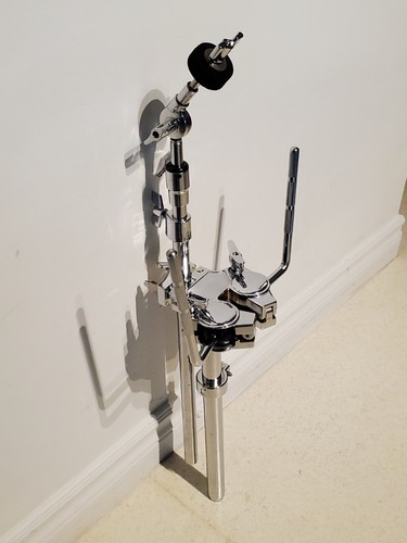 3PC Ludwig Atlas Pro Double Bass Drum Dual Tom Drum Mount & Cymbal ...