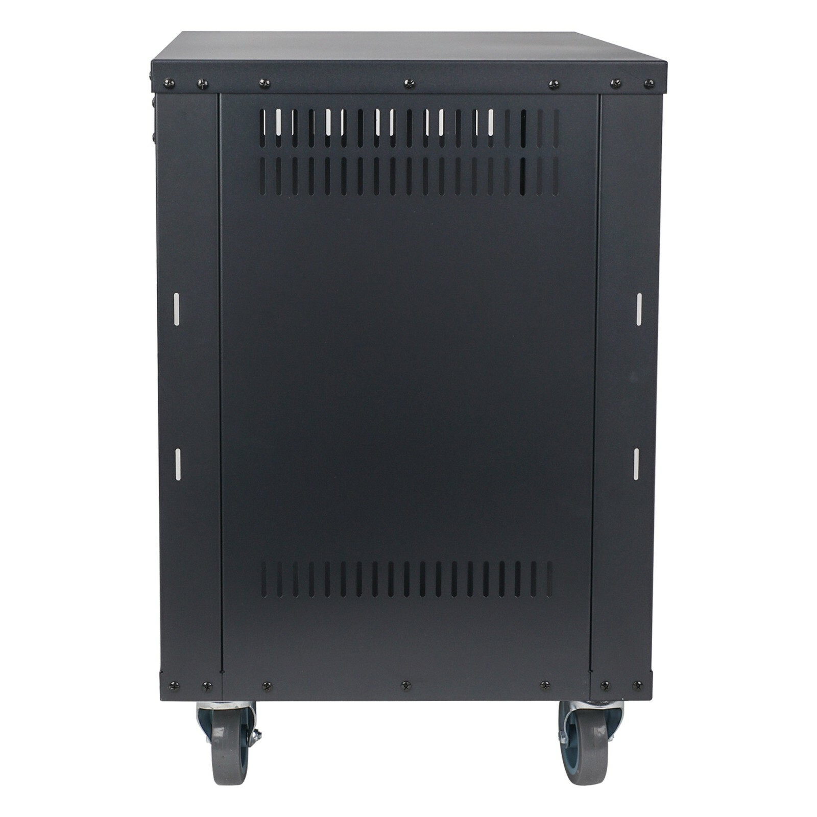 Sound Town 12U Universal Steel Rack, w/ 3" Locking Casters (STRK-M12U ...