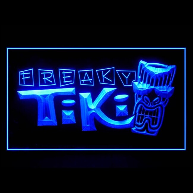 170075 Freaky Tiki Bar Mask Voodoo Vodka Display LED Light Neon Sign | eBay