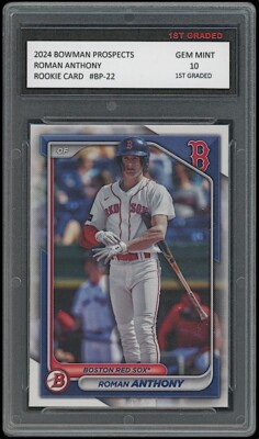 Roman Anthony 2024 Bowman Prospects (Topps) #BP-22 Rookie Card RC 1st ...