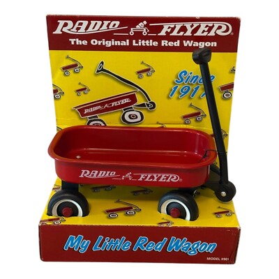 Radio Flyer My Little Red Wagon - Model 901 Mini Doll Size Red Wagon | eBay