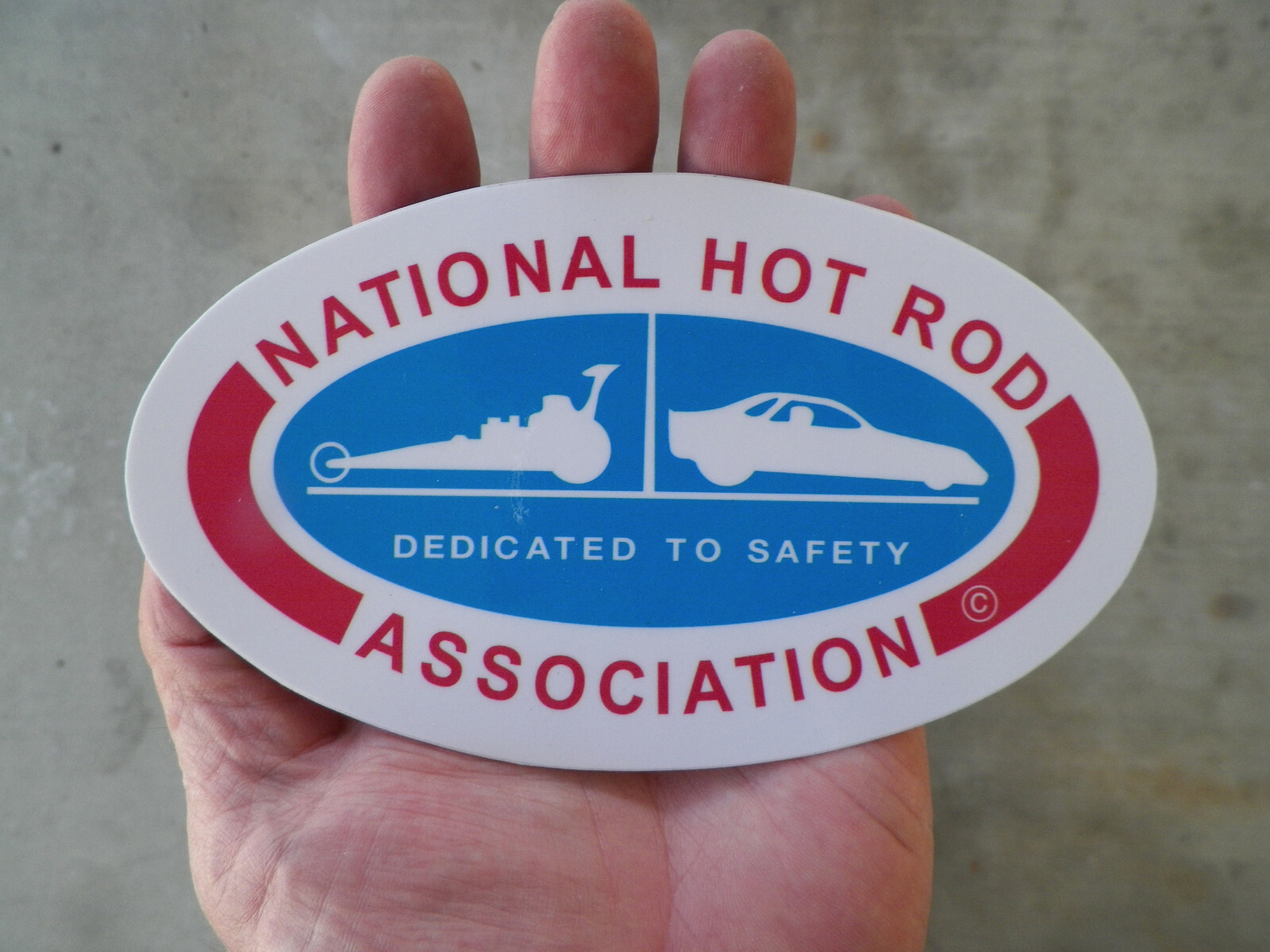 RARE/Vintage Style NHRA Logo "Fueler" 'n "Funny Car" Drag Racing ...