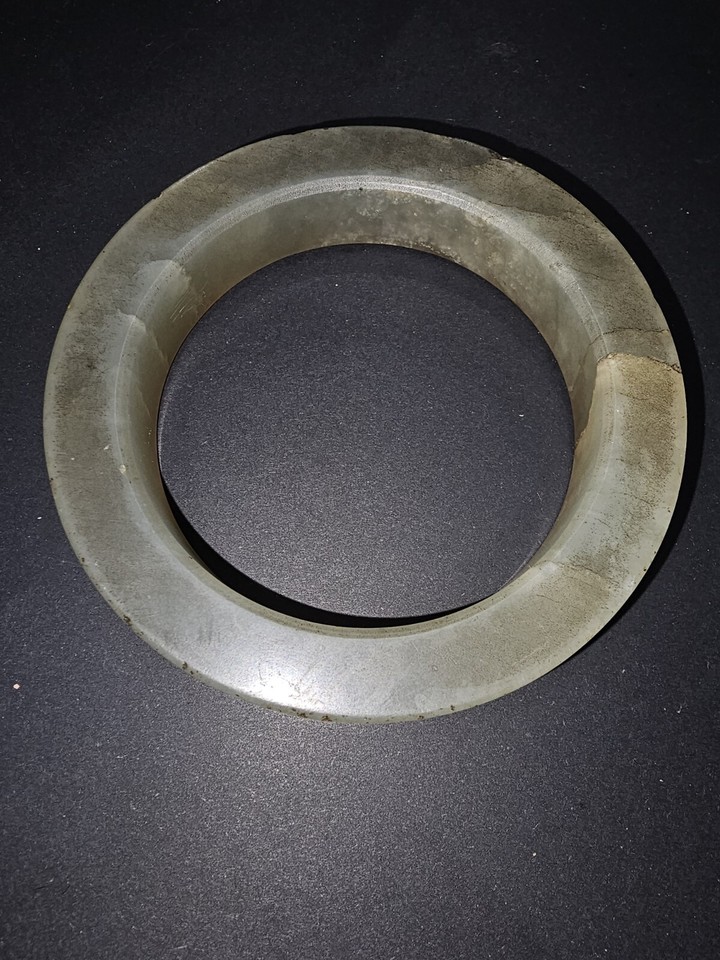 Old Antique White Jade Bracelet 65 Cm Inner 90 Cm Outer 111 Grams ...