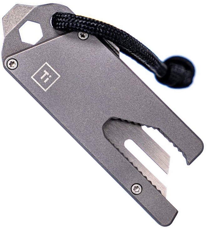 Big Idea Design TPT Slide EZ Pocket Tool Universal Wrench Titanium ...