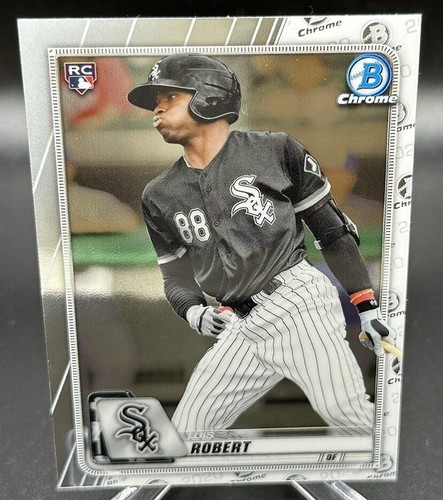 2020 Bowman Chrome RC Luis Robert # 8 Baseball Rookie Chicago White Sox ...