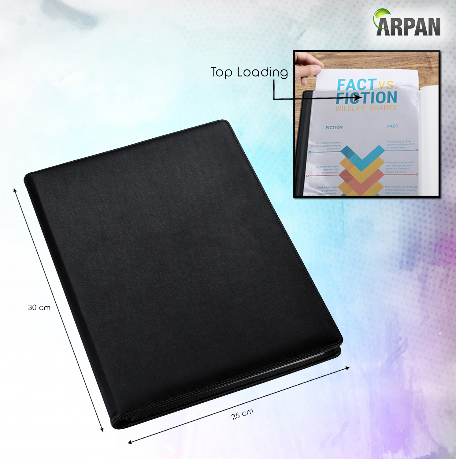 A4 Professional Display Book Folder 48 Pockets for Presentation ...