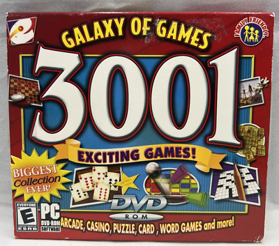Galaxy of Games 3001 Exciting Games [PC DVD-ROM] 022787614942 | eBay