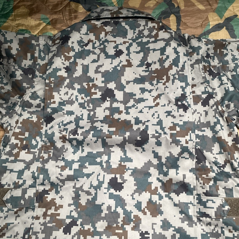Rare Japanese Air Defense Force Digital Camo Uniform | eBay