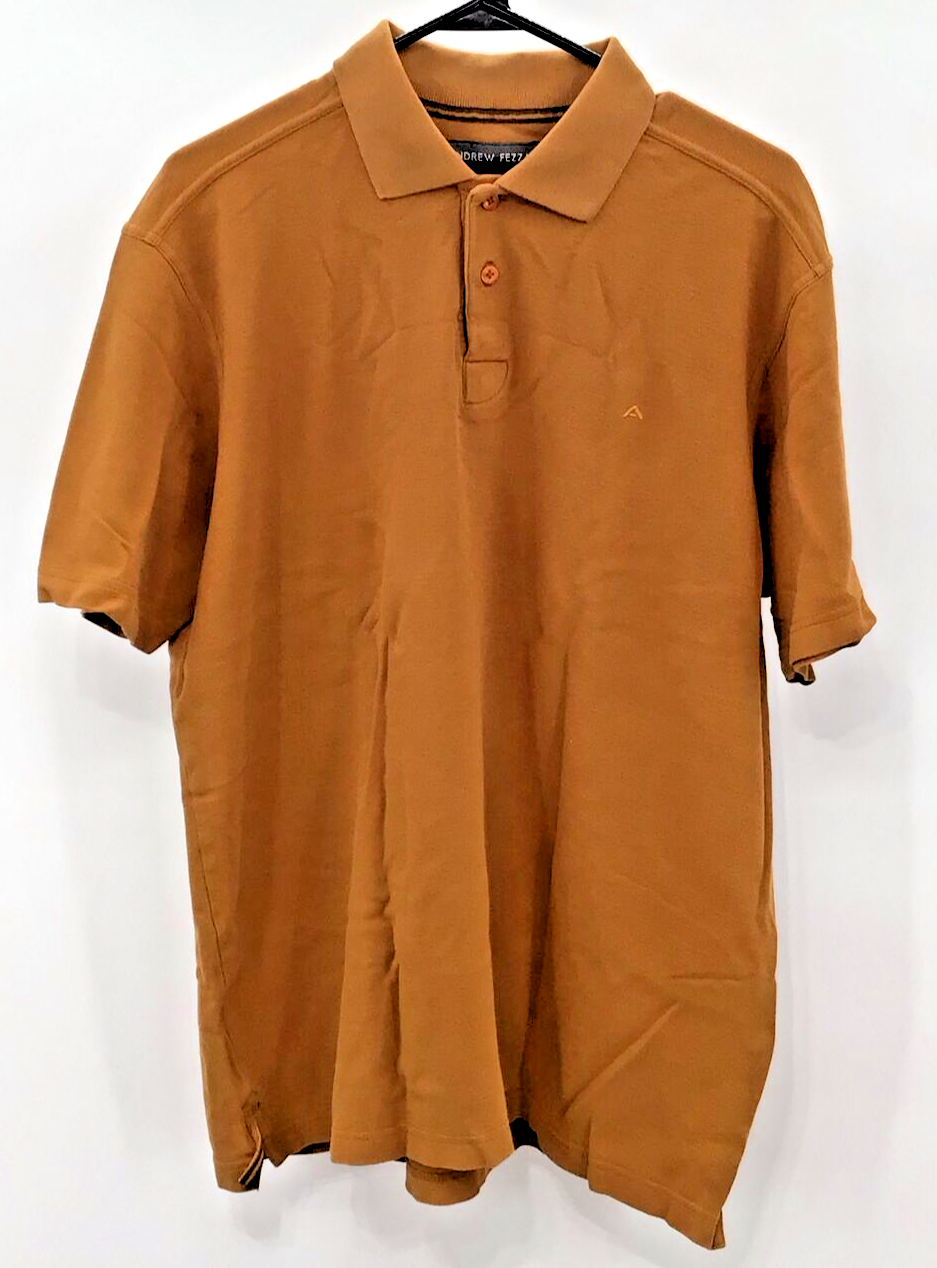 Andrew Fezza Mens Polo Shirt Size M Pullover Collared | eBay