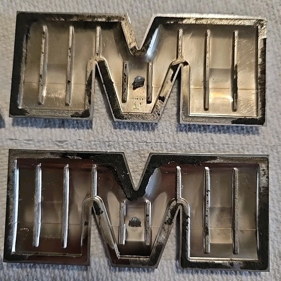 2 Sets of OEM Dodge RAM Truck Chrome 3 inch Letters Emblems | eBay