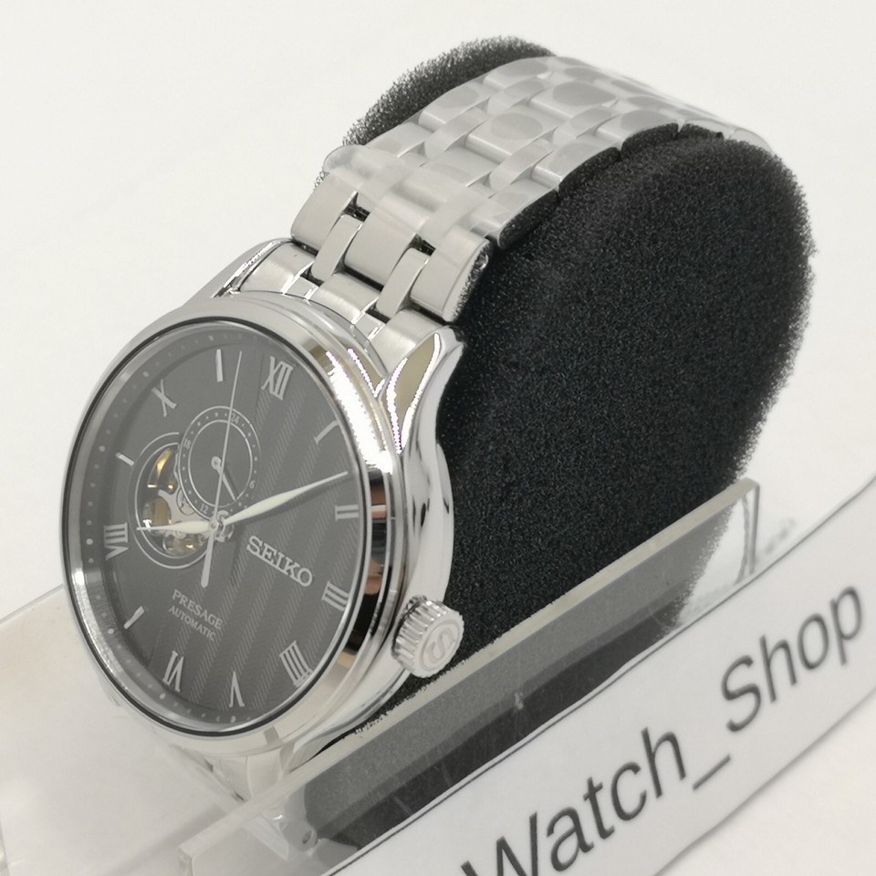 SEIKO PRESAGE BASIC SARY093 Black Mechanical Automatic Men's Watch New ...