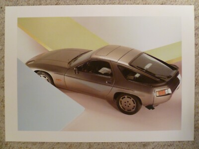 1983 Porsche 928 Coupe Showroom Advertising Poster RARE!! Awesome L@@K ...