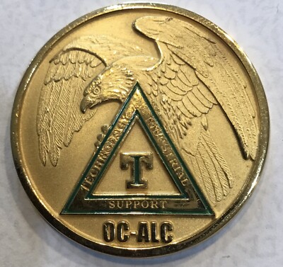 OC-ALC Technology And Industrial Support Coin Medal | eBay