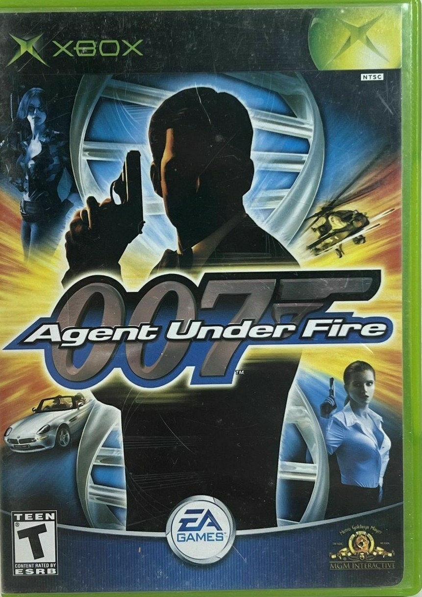 James Bond 007 in Agent Under Fire (Xbox, 2002) GAME COMPLETE with ...